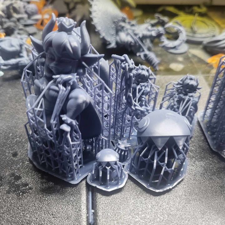 3D Printable Angry Turtle Princess Goblin by Jigglystix