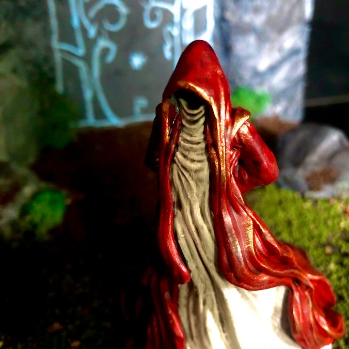 3D Printable Wandering Mage by Brian Condon