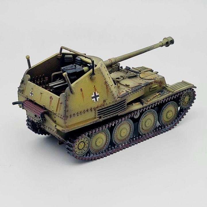 3D Printable Marder III Ausf.M (Sd.Kfz.138) + 3 Tankmen (Germany, WW2 ...
