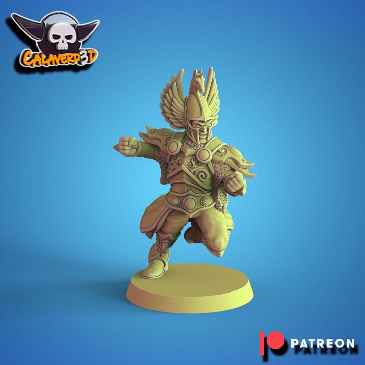 3D Printable High elves Team - July 2024 by Calaverd3D