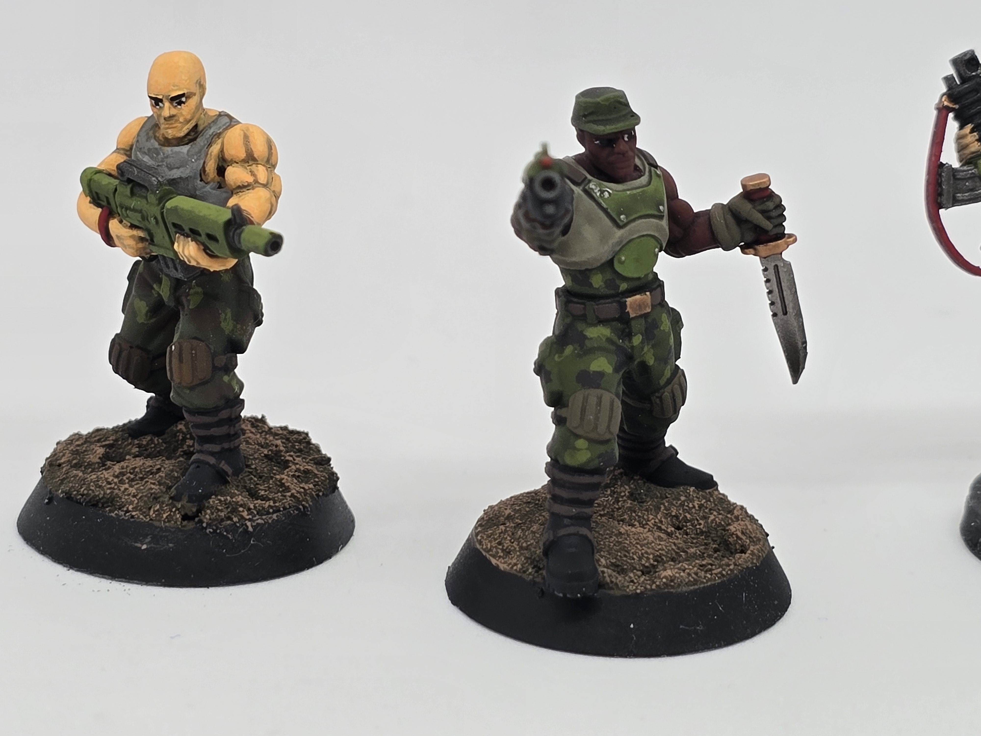 3D Printable ProxyBrewer Jungle Fighters - Male Squad Builder by ...