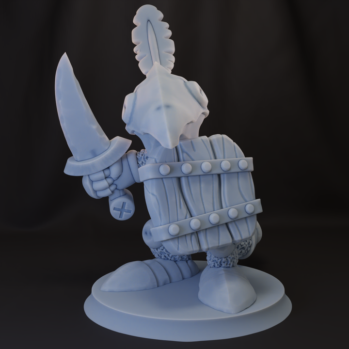 3D Printable kobold Crow Knight Of the scrap metal order by The ...