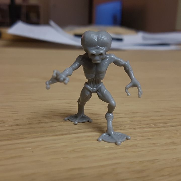 3D Printable Pulp alien by Thomas
