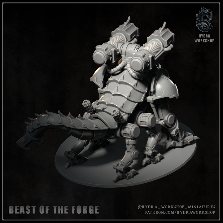 3D Printable Beast of the forge by Hydra workshop miniatures