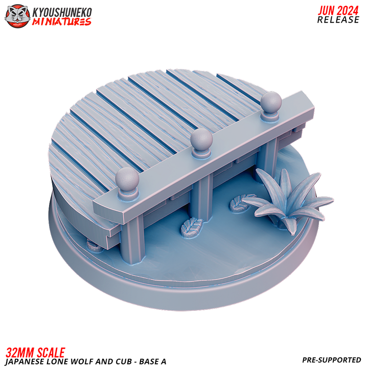 3D Printable Lone Wolf & Cub - A | Japanese Samurai by Kyoushuneko ...