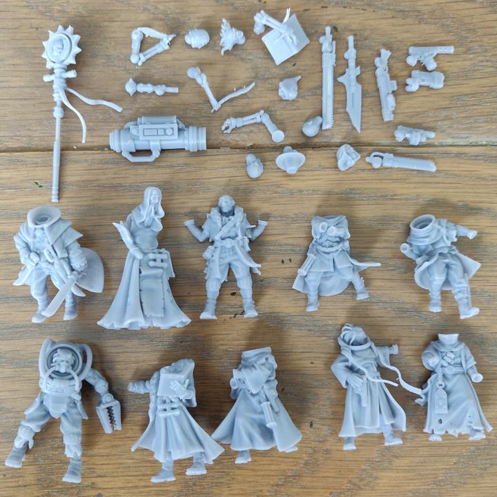 3D Print of GrimCorp Mercenaries by do117