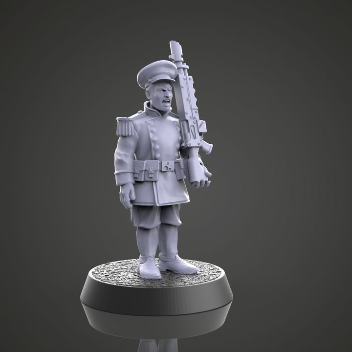 3D Printable Parade Uniform Troops by SoldiersofHumankind