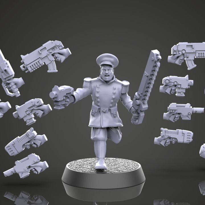 3D Printable Parade Uniform HQ by SoldiersofHumankind