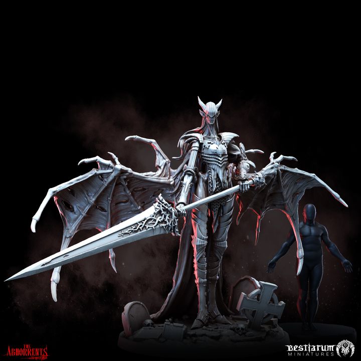 3D Printable Crimson Order Knight | Abhorrents | Vampire by Bestiarum ...