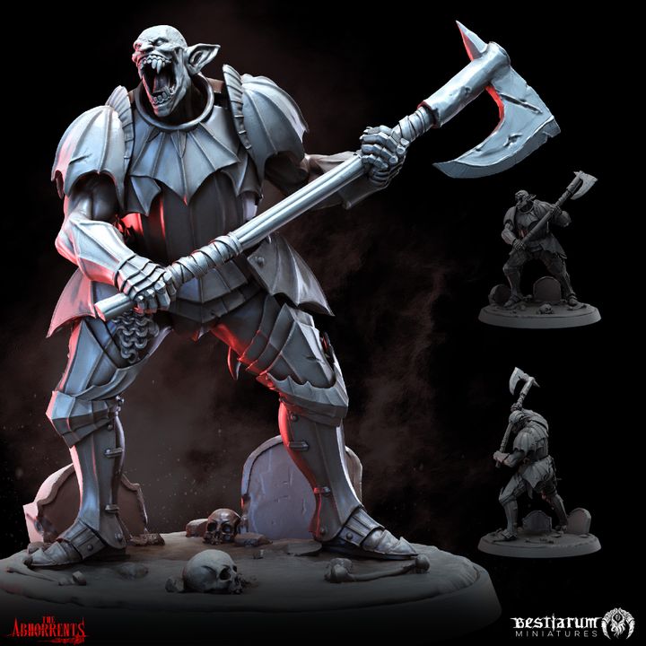 3D Printable Vampire Ravagers x3 | Abhorrents | Undead by Bestiarum ...