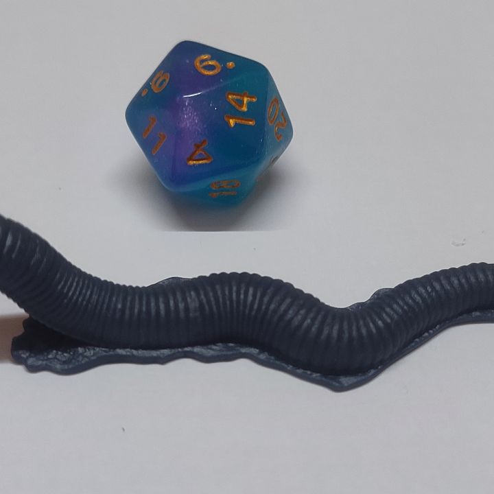 3D Printable Bore Worm by Armoured Up Minis