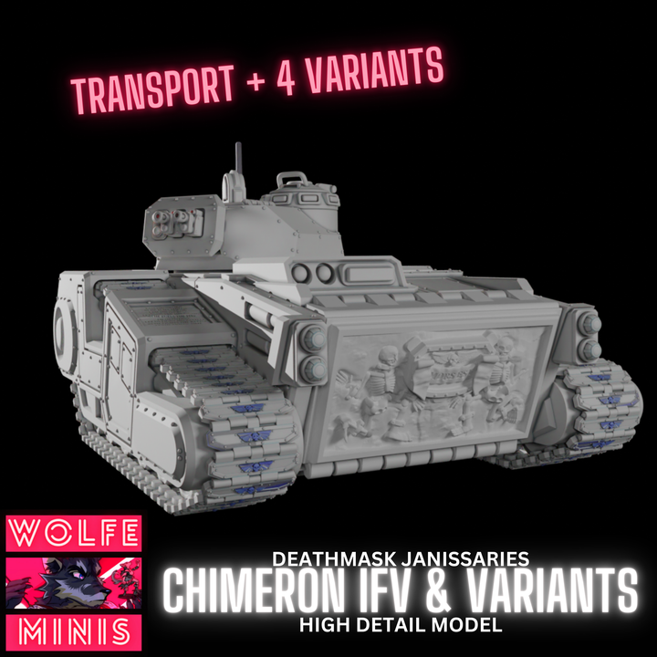 3D Printable Chimeron + Variants by Alexander Wolfe