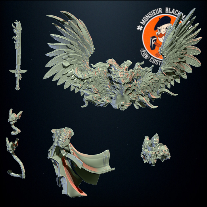 3D Printable The saint by Julien GREGOIRE