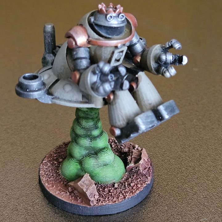 3D Printable Heavy Martian Commander by Mark Minghella