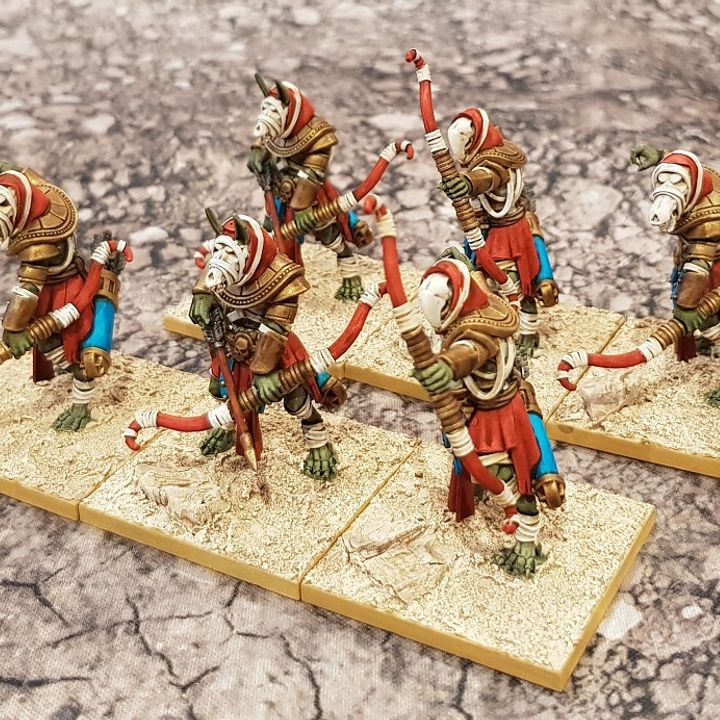 3D Print of Anubis Guard - Highlands Miniatures by shemthecatambassador