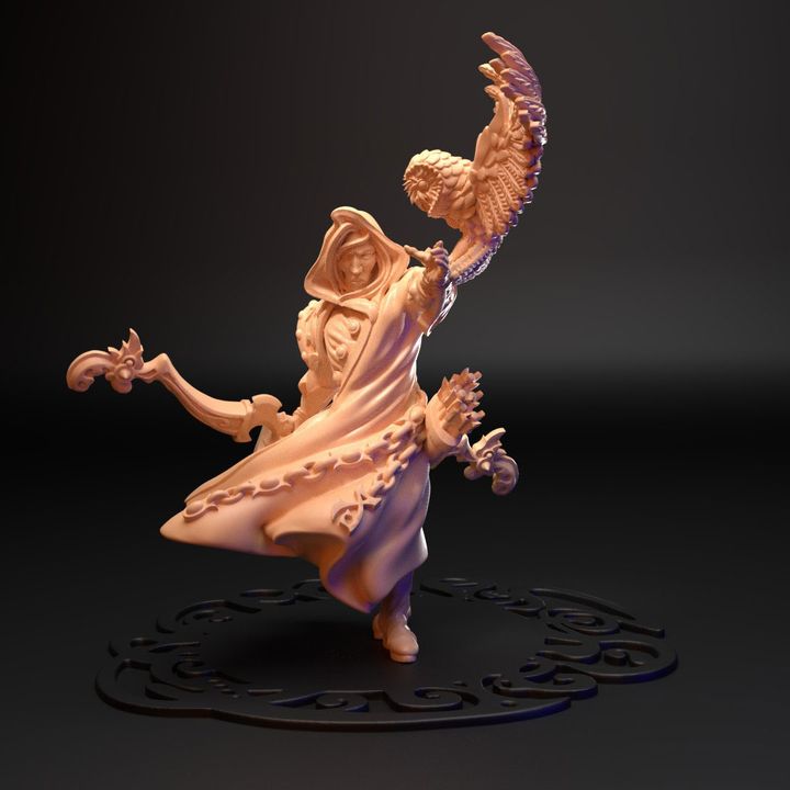 3D Printable Elf Owler by Daniel Kałaska