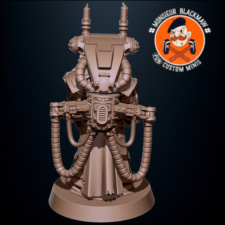 3D Printable Scribe servitor by Julien GREGOIRE