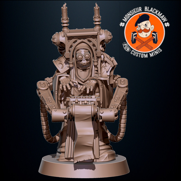 3D Printable Scribe servitor by Julien GREGOIRE