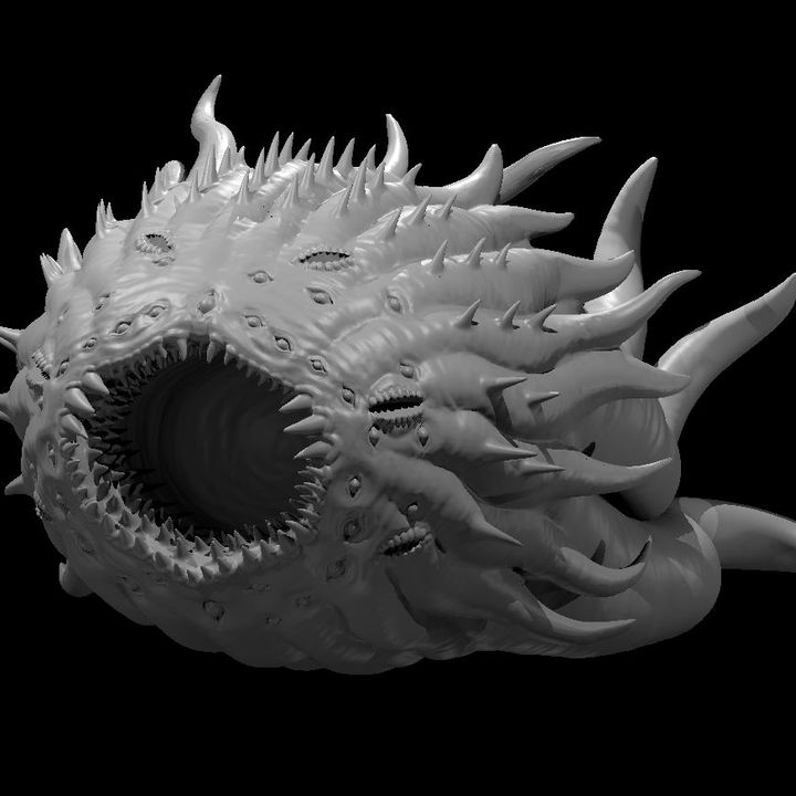 3D Printable Azathoth by Miguel Zavala