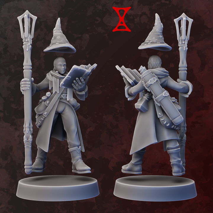 3D Printable Blue Magus by Little Red Token