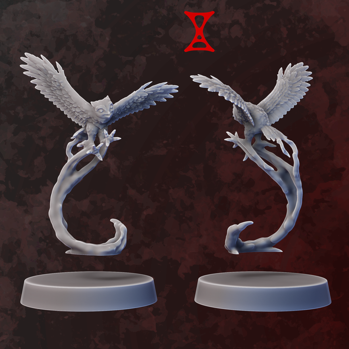 3D Printable Blue Magus by Little Red Token