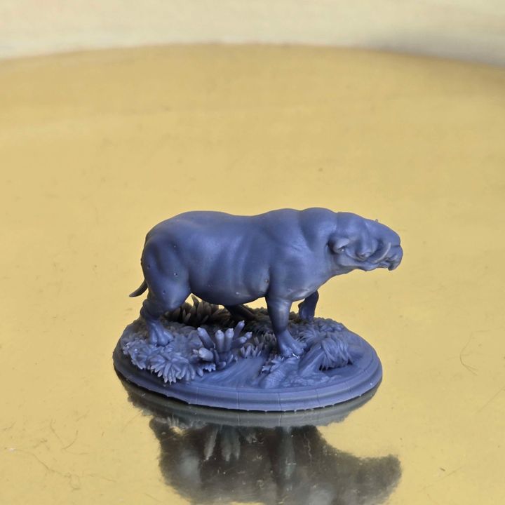 3D Printable Sol'kesh Baughur + 5e statblock by Keith Kirby