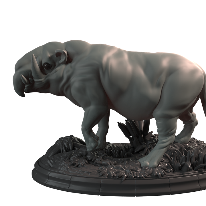 3D Printable Sol'kesh Baughur + 5e statblock by Keith Kirby