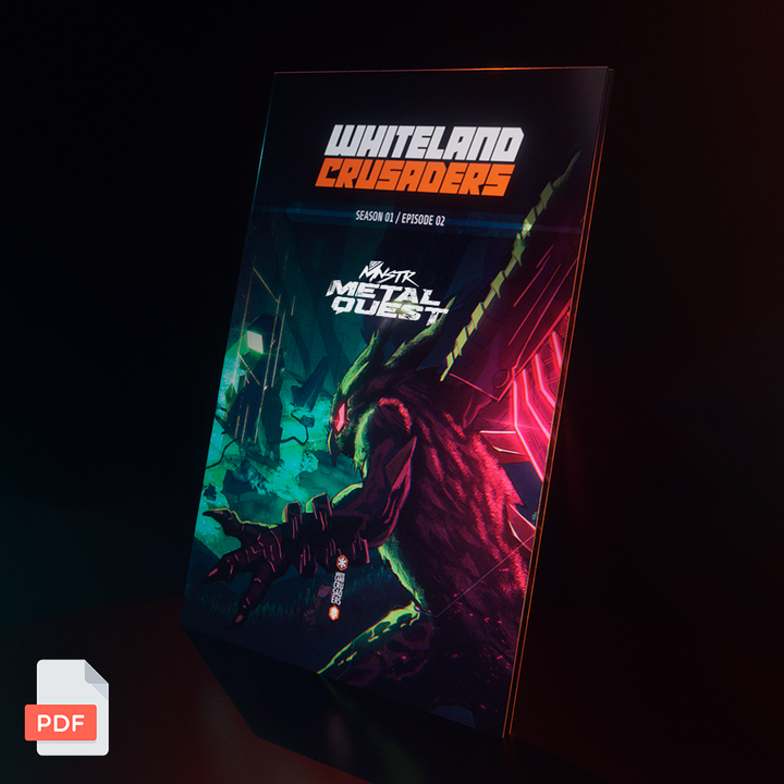 3D Printable Storybook & character sheets - S01E02 by Metal Quest