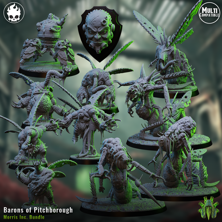 3D Printable Pitchborne Henchmen by Fleshcraft Studio