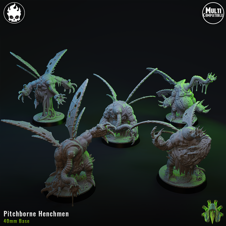 3D Printable Pitchborne Henchmen by Fleshcraft Studio