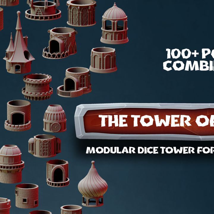 3D Printable The tower of Babel by Hera'stone by Crosslances