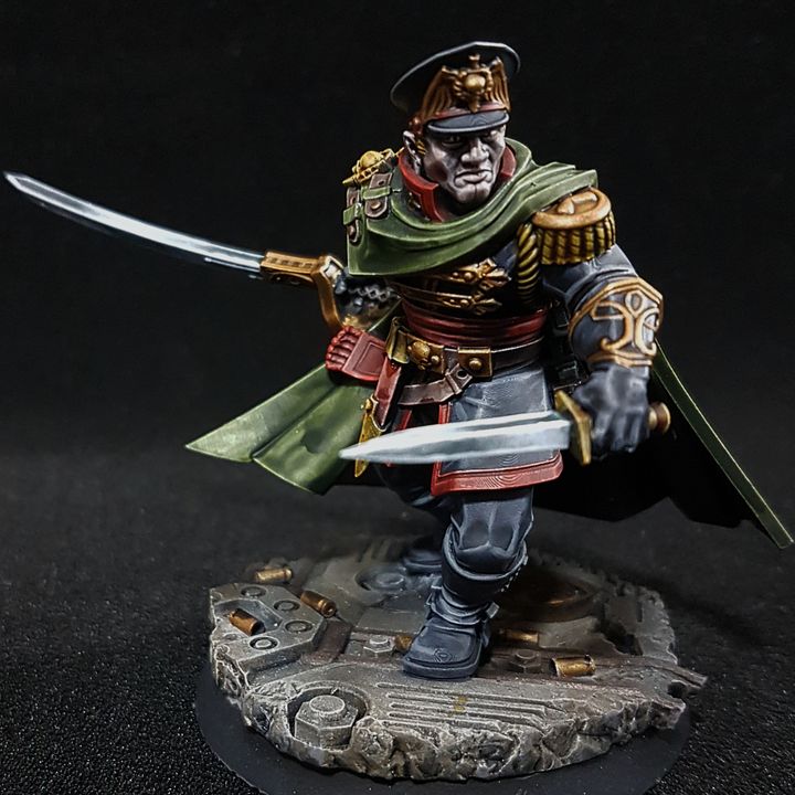 3D Print of 1st and unique officer Grant by thurgeis