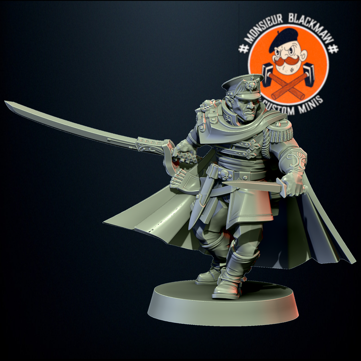 3D Printable 1st and unique officer Grant by Julien GREGOIRE