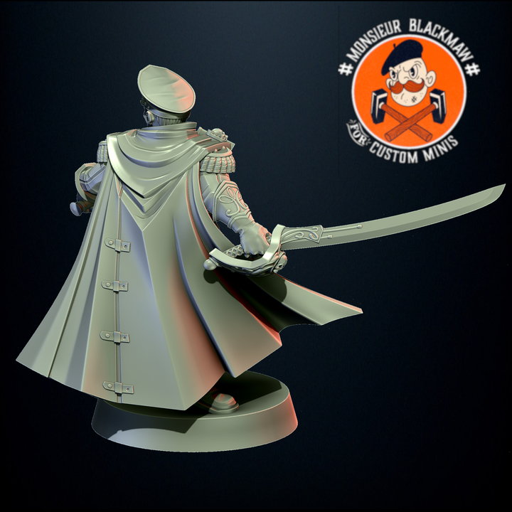 3D Printable 1st and unique officer Grant by Julien GREGOIRE