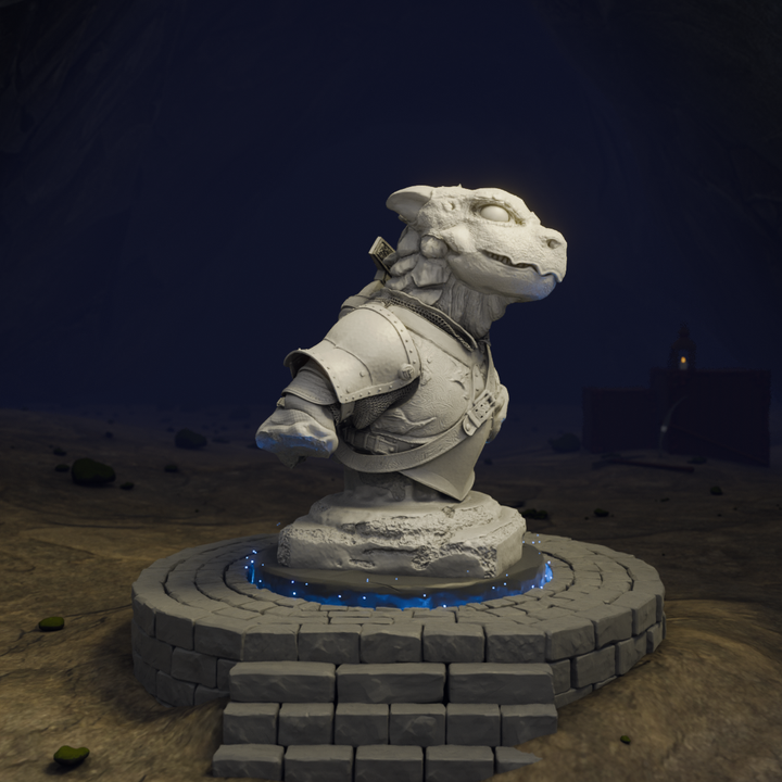 3D Printable Legendary Puck the Adventurer by TableFlip Foundry