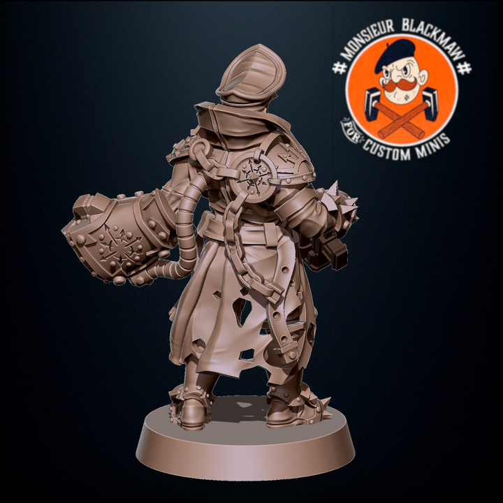 3D Printable Red oath officer by Julien GREGOIRE