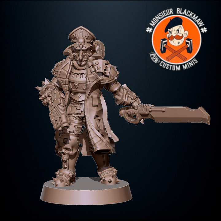 3D Printable Red oath officer by Julien GREGOIRE