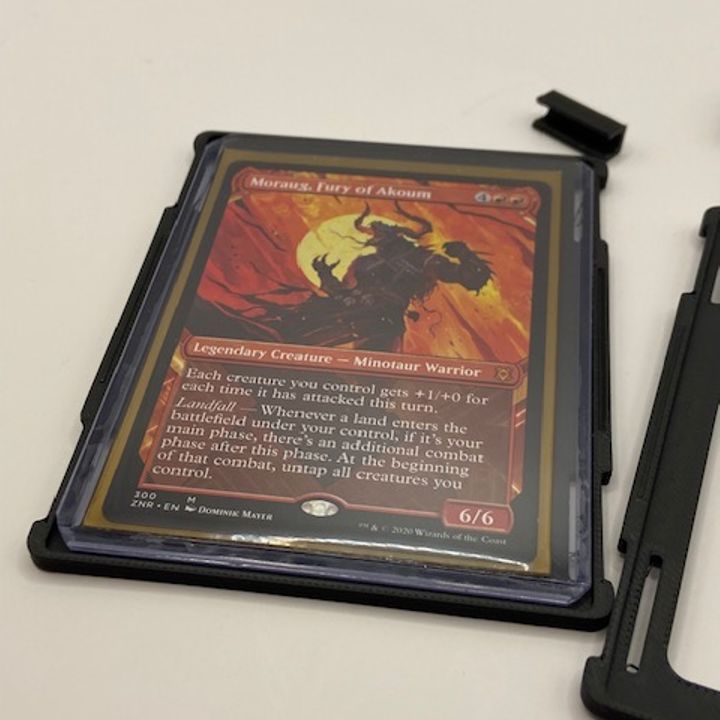 3D Printable THE TOP LOADER HARD CASE - MAGIC THE GATHERING - EDH ...