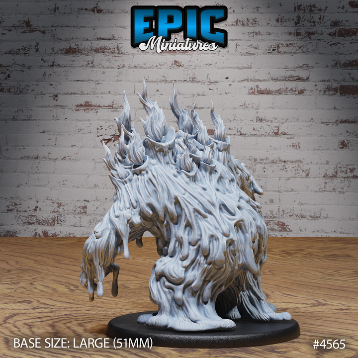 3D Printable Candle Wax Golem Set / Magical Creature / Giant Formless ...