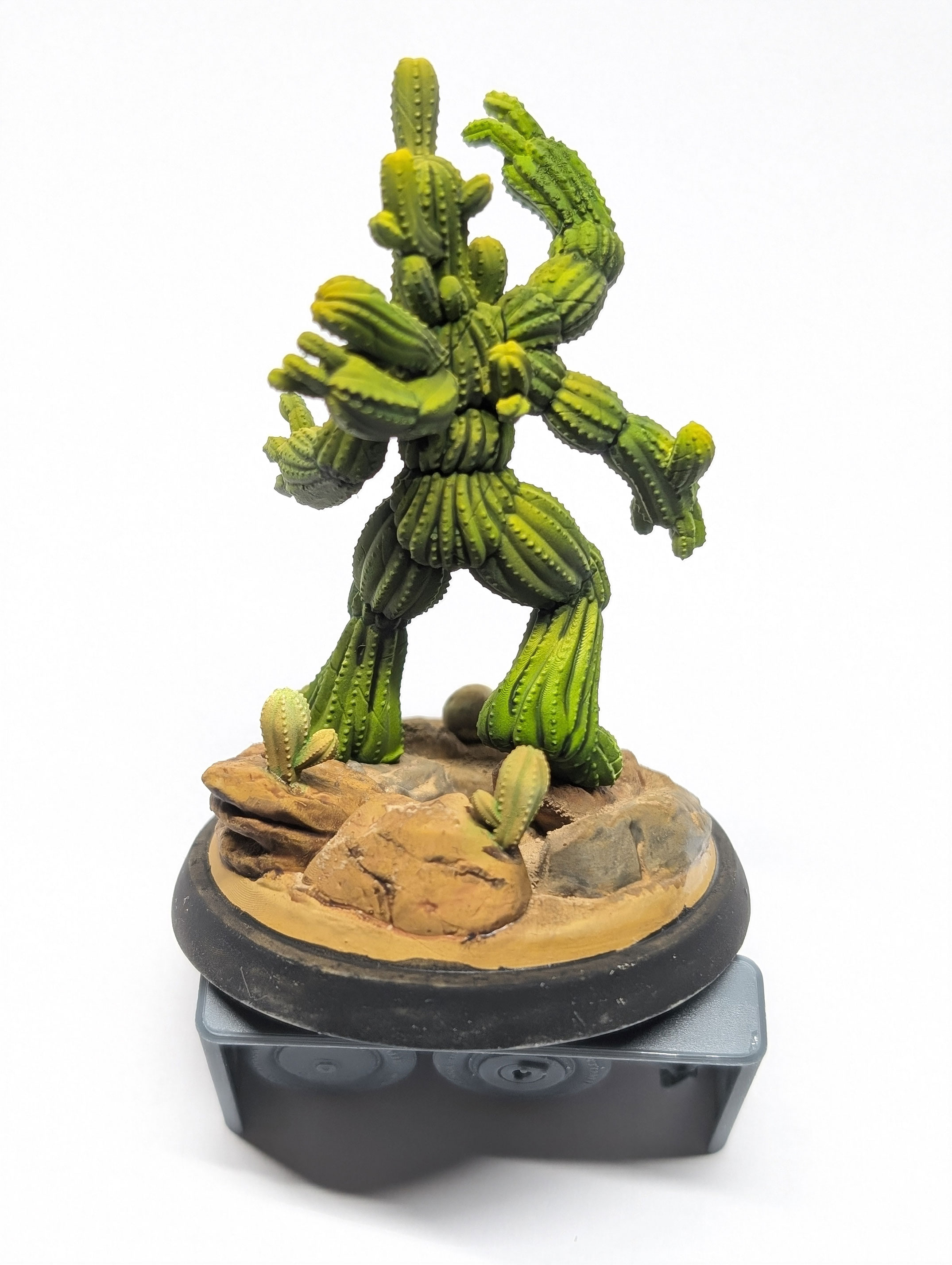 3D Printable Saguaro Sentinel cactus golem miniature pre-supported ...