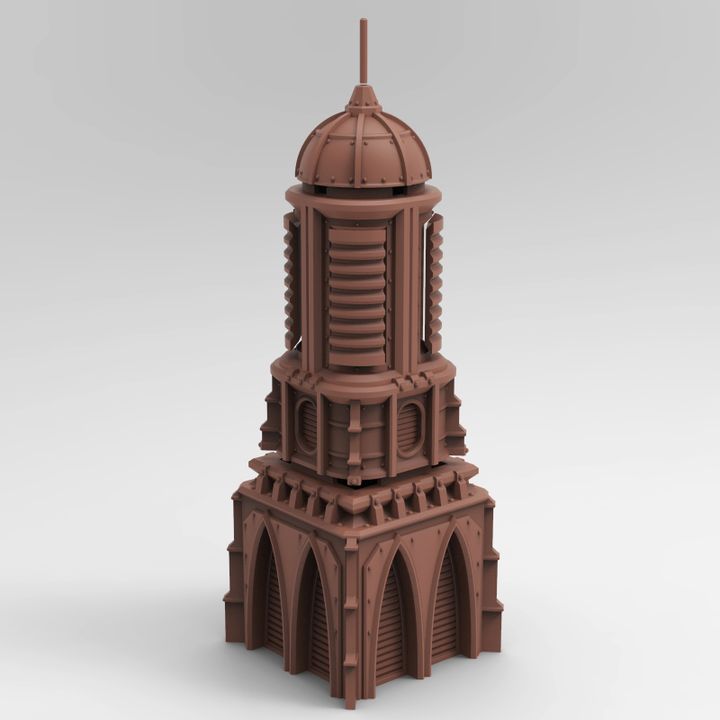 3D Printable Scum City - Part 3 by Tesseract Tomb