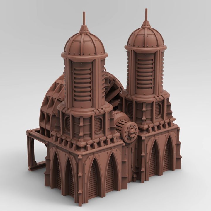 3D Printable Scum City - Part 3 by Tesseract Tomb