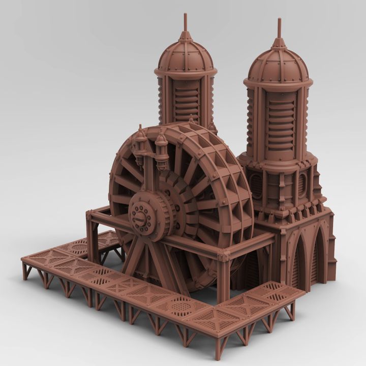 3D Printable Scum City - Part 3 by Tesseract Tomb