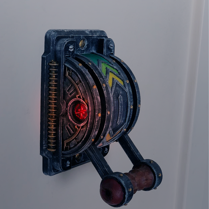 3D Printable Steampunk Laboratory Lever - Functional Cover for Vertical ...