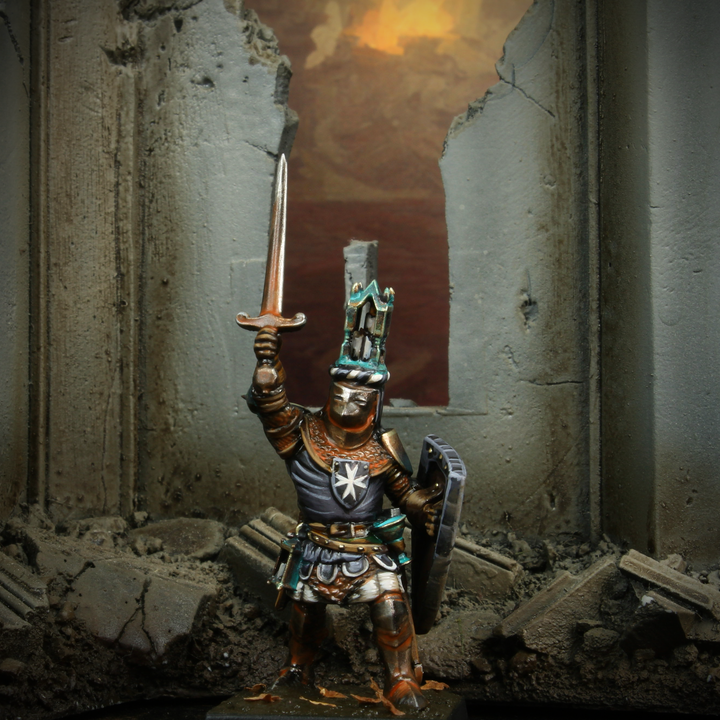 3D Printable NAX012 KNIGHT 3 by Axia - Tales of the Old World