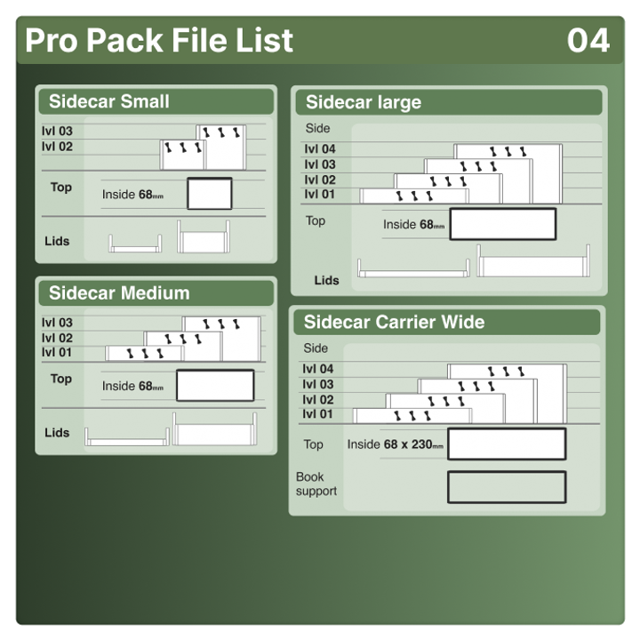 3D Printable Pro Pack One Expansion - 3D Printable Gaming Storage ...