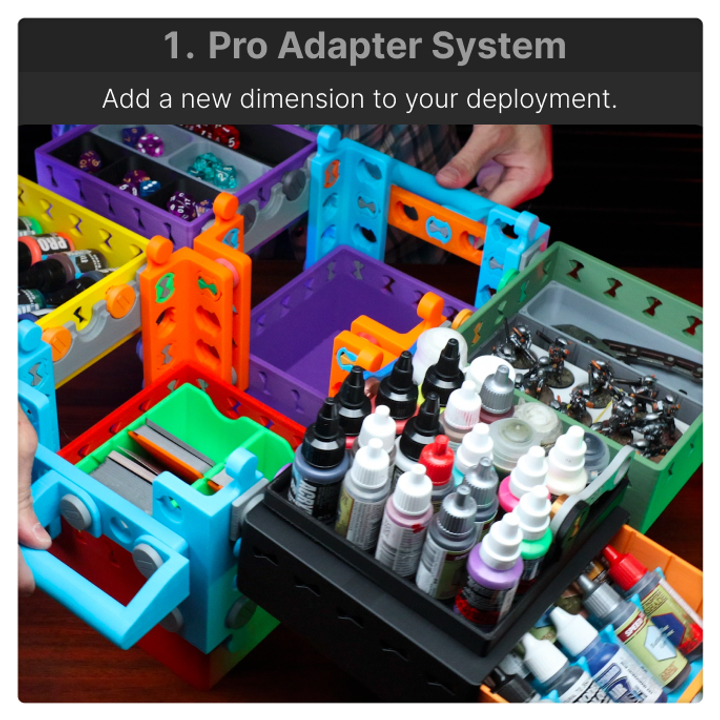 3D Printable Pro Pack One Expansion - 3D Printable Gaming Storage ...