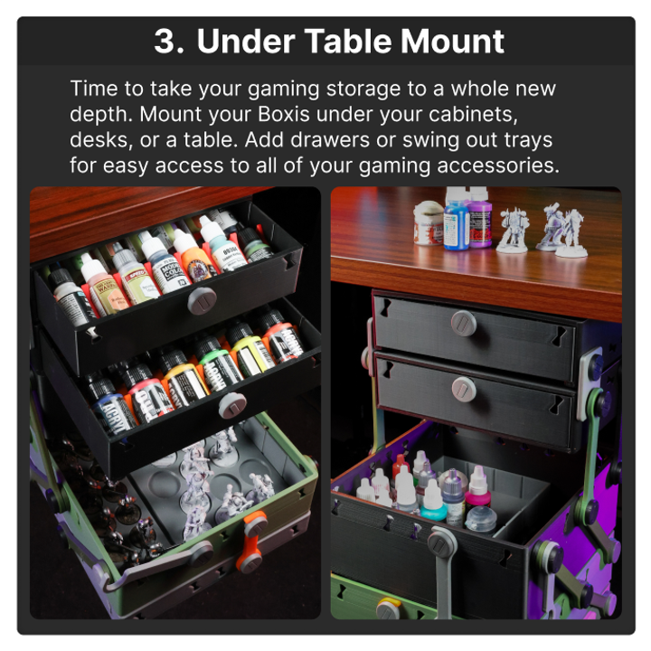 3D Printable Pro Pack One Expansion - 3D Printable Gaming Storage ...