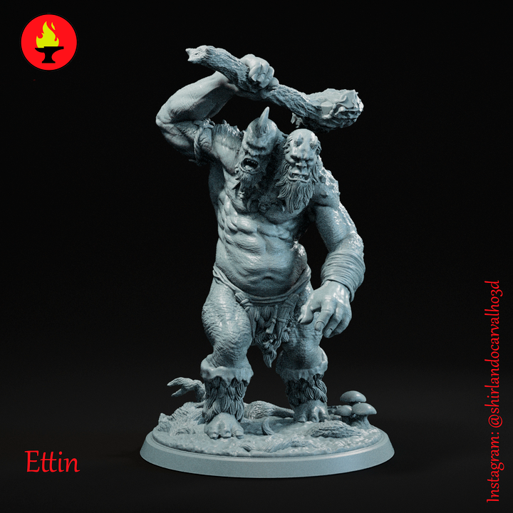 3D Printable Ettin by Evil Forge