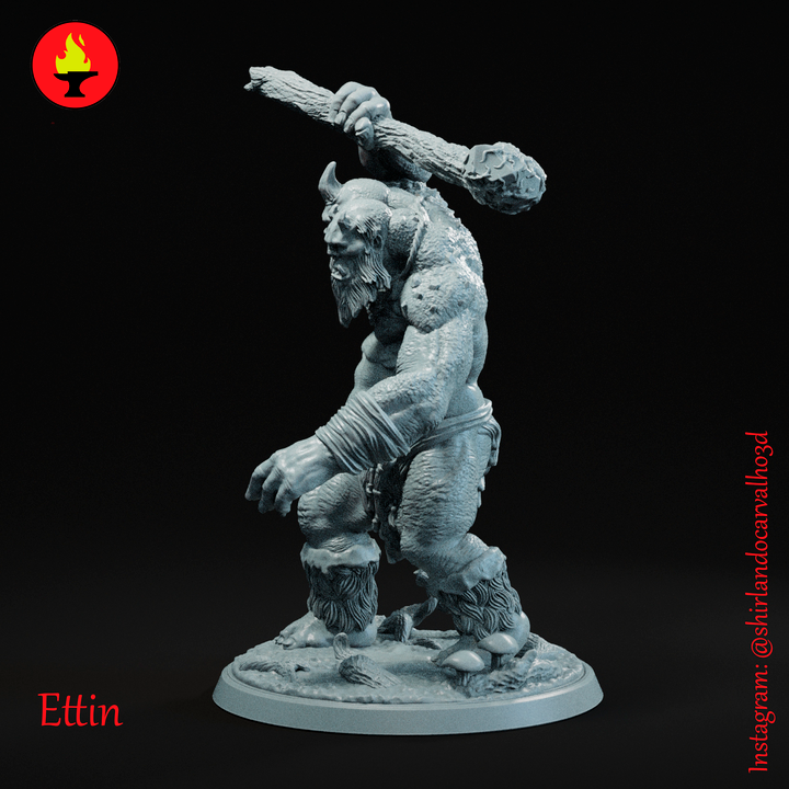 3D Printable Ettin by Evil Forge
